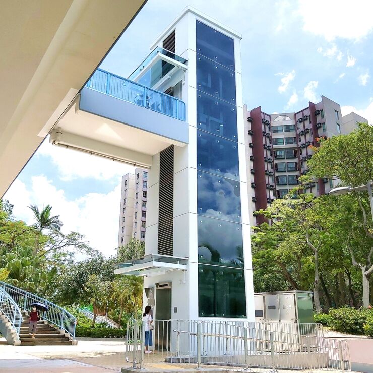 Retrofitting step-free access facilities, Hong Kong | NEC Projects ...