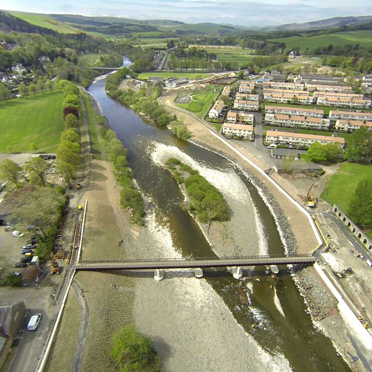 Selkirk flood protection scheme, UK | NEC Projects | NEC Contracts