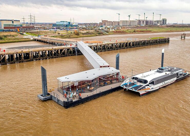 Barking Riverside pier, London, UK | Projects | NEC Contracts